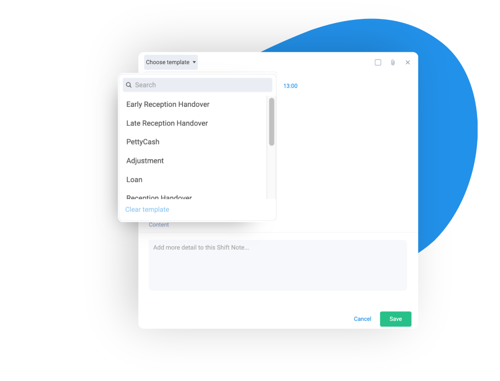 Shift Notes | Shift Planning Tool | Alkimii